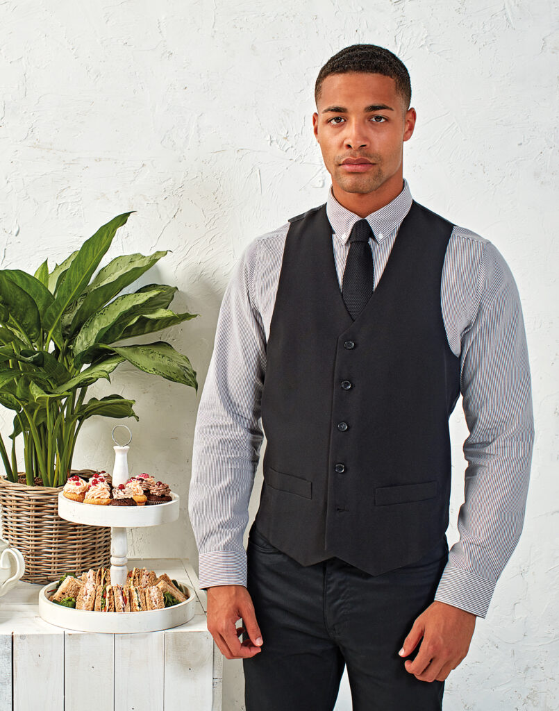 Unisex Polyester Hospitality Waistcoat
